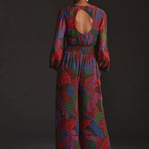 FARM Rio | Pants & Jumpsuits | Farm Rio Wide Leg Jumpsuit | Poshmark